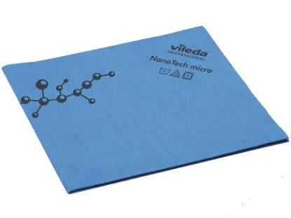 Vileda Nanotech Blue Microfiber Cloth - EMPACS Group